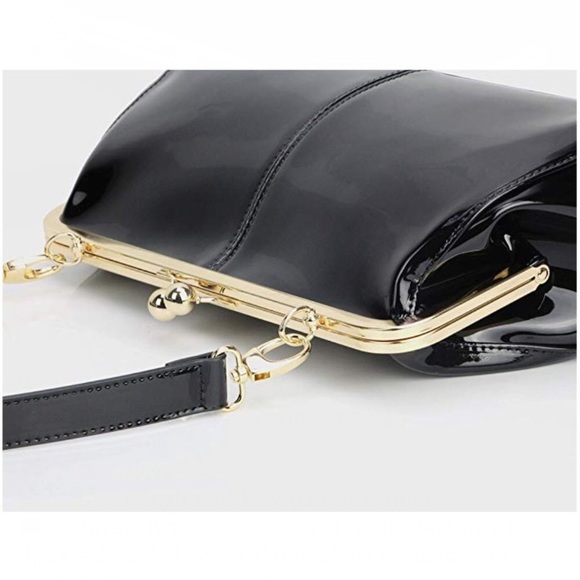 Bags | Vintage Kiss Lock Purse Tote Bag | Poshmark